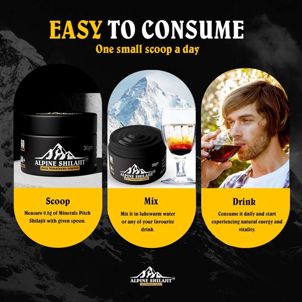 Alpine Shilajit - Gold Grade Sun Dried - Alpine Shilajit
