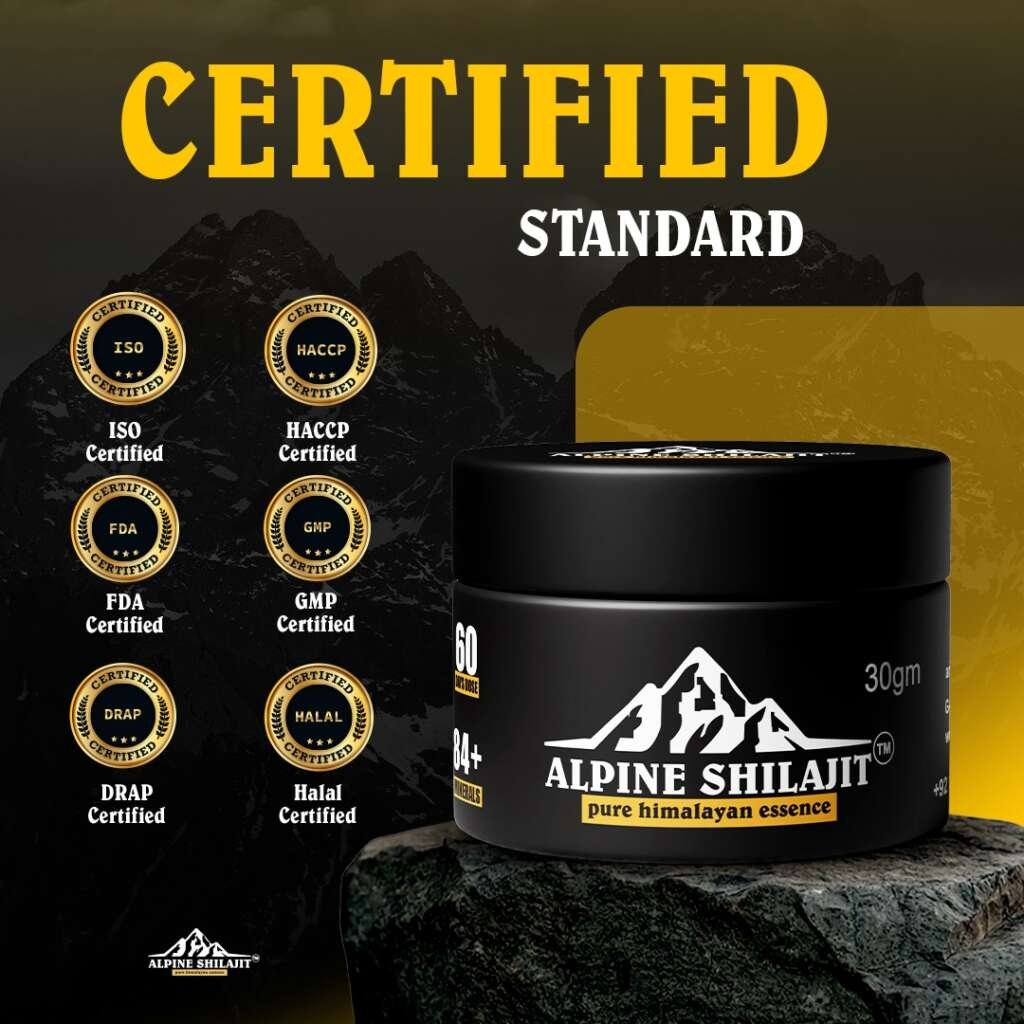 Alpine Shilajit - Gold Grade Sun Dried - Alpine Shilajit