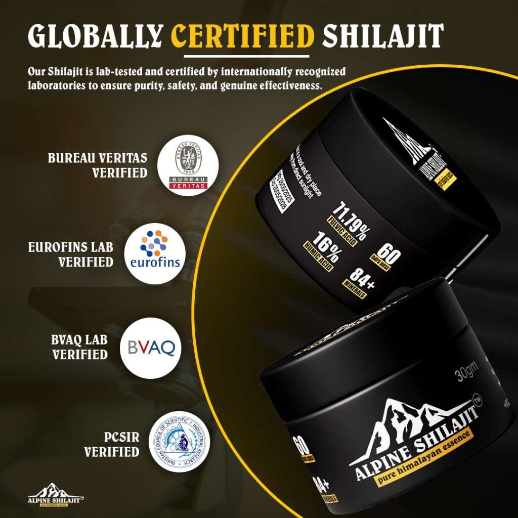 Alpine Shilajit - Gold Grade Sun Dried - Alpine Shilajit
